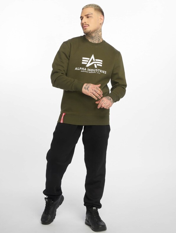 Alpha Industries Alpha Industries Basic Pullover | DEFSHOP | 72780