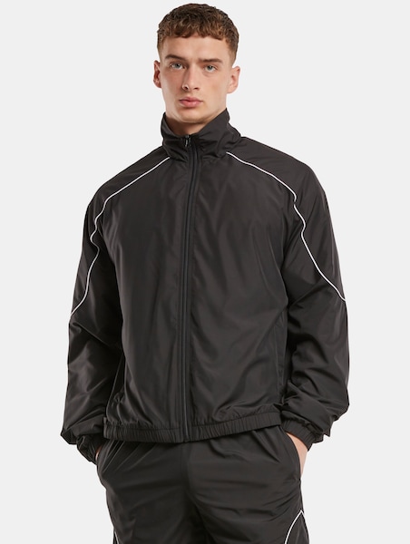 Urban Classics Urban Classics Piped Panel Trackjacket | DEFSHOP | 144907