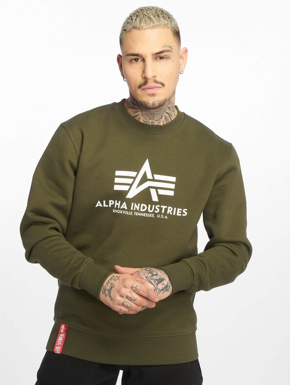 Alpha Industries Alpha Industries Basic Pullover | DEFSHOP | 72780