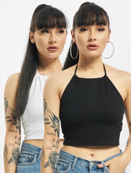 Urban Classics Cropped Neckholder 2-Pack | DEFSHOP | 6859