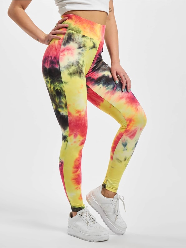 Urban Classics Ladies Tie Dye High Waist Defshop 6466