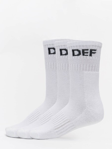 DEF DEF 3-Pack Socks White | DEFSHOP | 80514