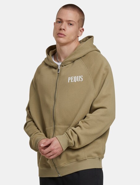 PEQUS PEQUS Mythic Logo Zip Hoodies | DEFSHOP | 137053