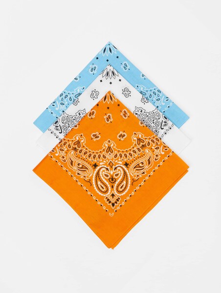 Urban Classics Multicolor Bandana 3-Pack | DEFSHOP | 5839