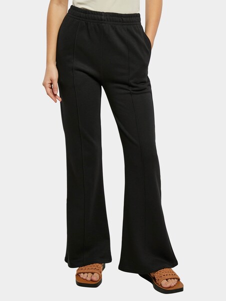 Urban Classics Ladies Flared Pin Tuck | DEFSHOP | 3886