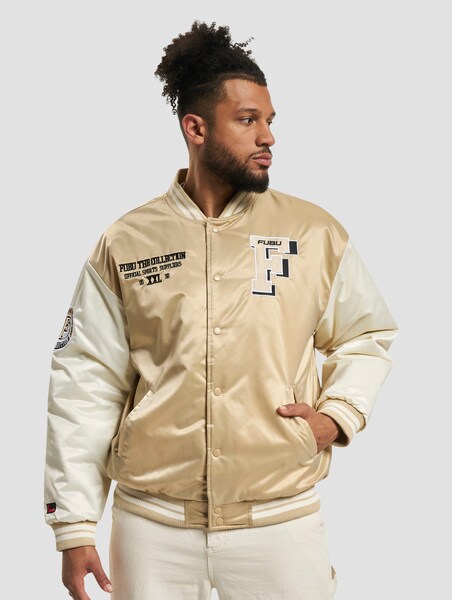 Fubu FUBU College Shiny Varsity Jacket | DEFSHOP | 143800