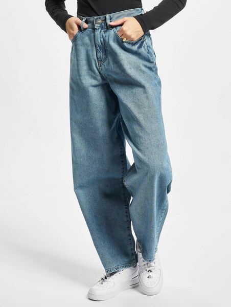 Urban Classics Ladies High Waist 90´s Wide Leg | DEFSHOP | 5445
