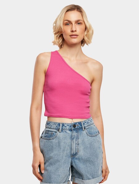 Urban Classics Ladies Cropped Asymmetric | DEFSHOP | 7970
