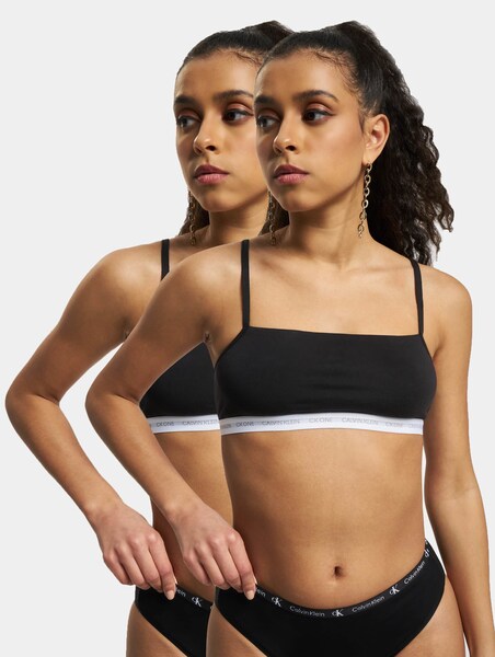 Calvin Klein Underwear Unlined 2 Pack Bralette Defshop 58358